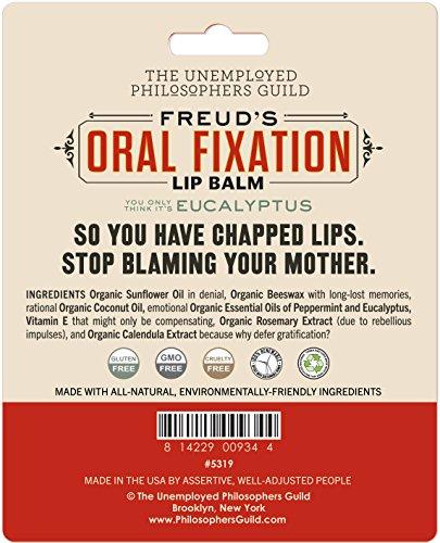 Sigmund Freud's Oral Fixation Lip Balm - Made in The USA - Psych Outlet