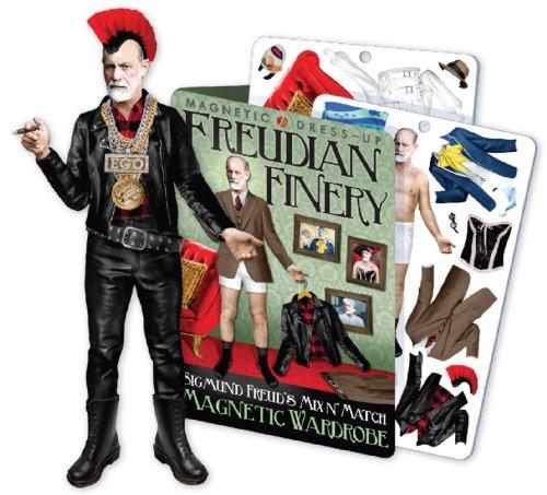 Freudian Finery - Sigmund Freud Magnetic Dress Up Doll Play Set - Psych ...